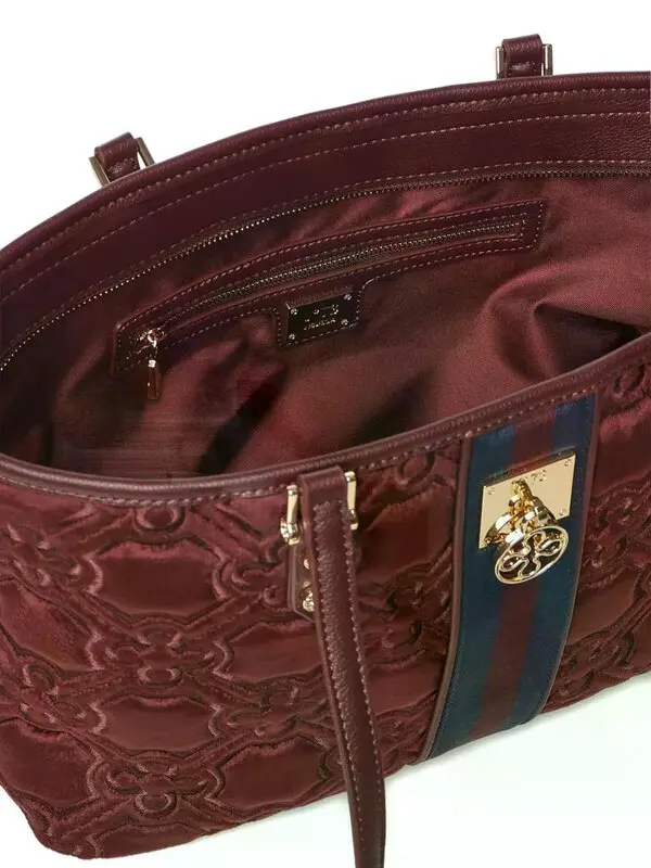 V°73 Quilted-effect Tote Bag