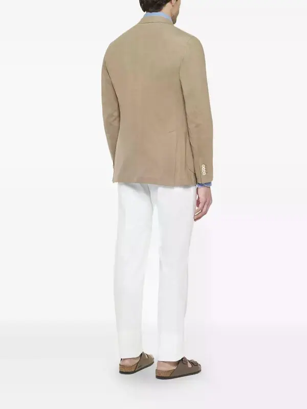 Boglioli Single-breasted Patch-pocket Blazer