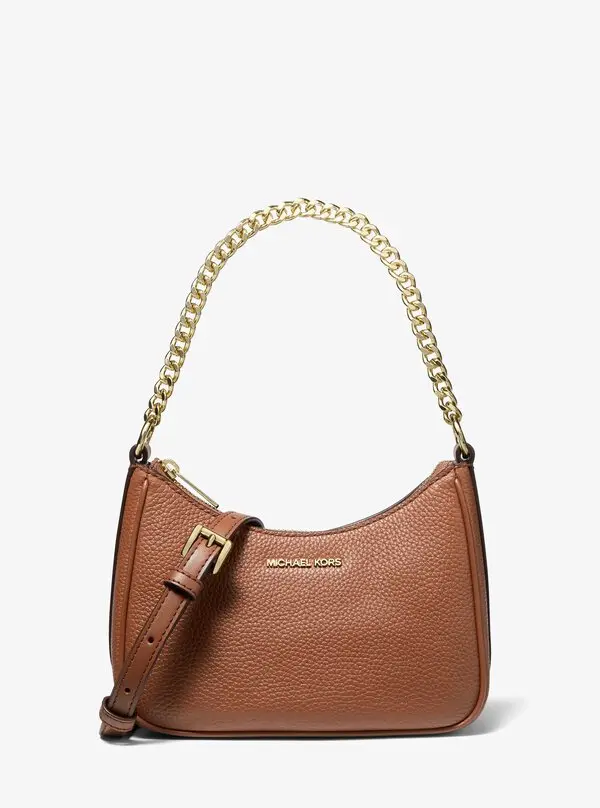 Michael Kors Jet Set Travel Convertible Crossbody Bag - Brown