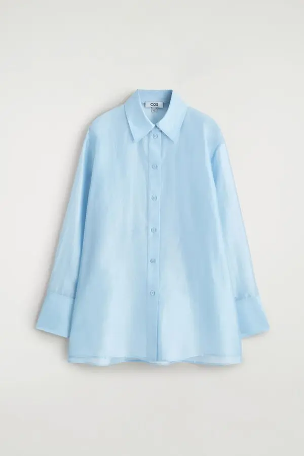 Cos Sheer Shirt - Blue