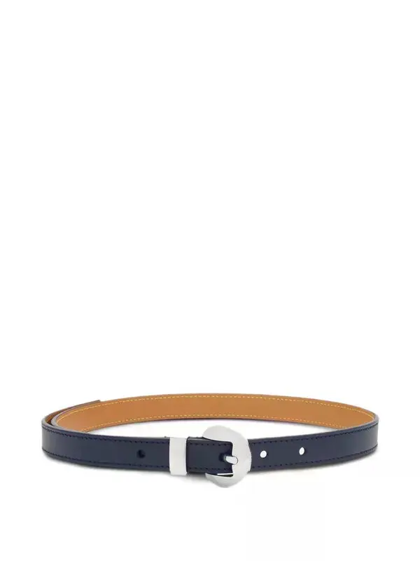 Loewe Leather Belt - Blue
