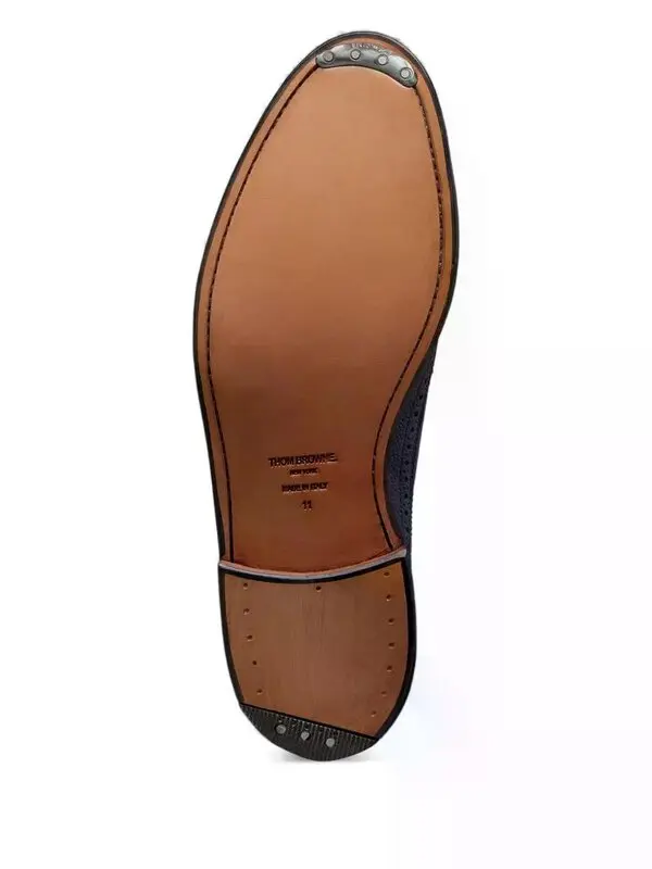 Thom Browne Pebble Grain Leather Wingtip Brogues