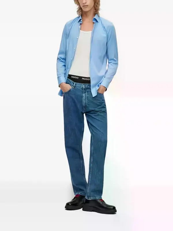 Hugo Long-sleeve Cotton Shirt