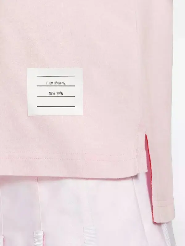 Thom Browne Four-bar Sleeve T-shirt