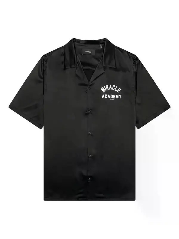 NAHMIAS Miracle Academy Silk Shirt - Black