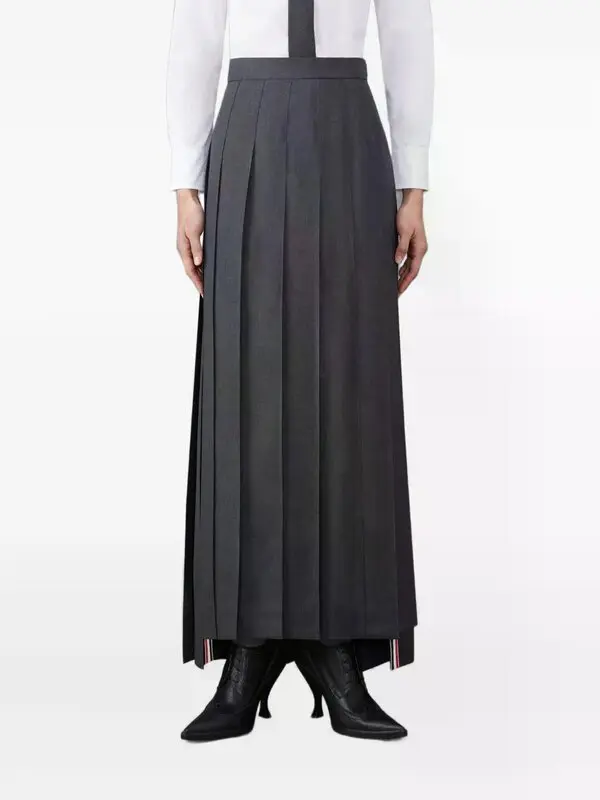 Thom Browne Pleated Maxi Skirt