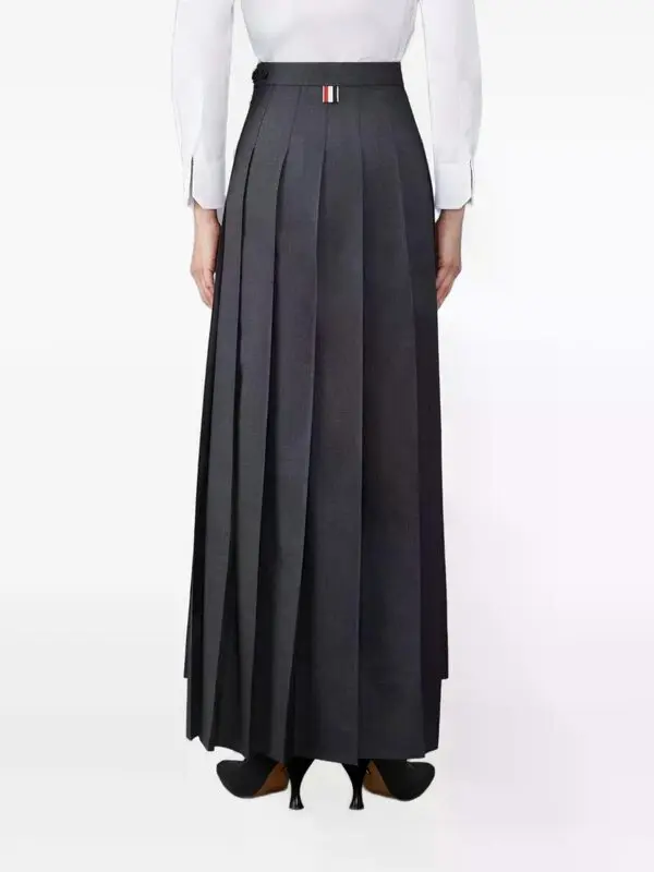 Thom Browne Pleated Maxi Skirt