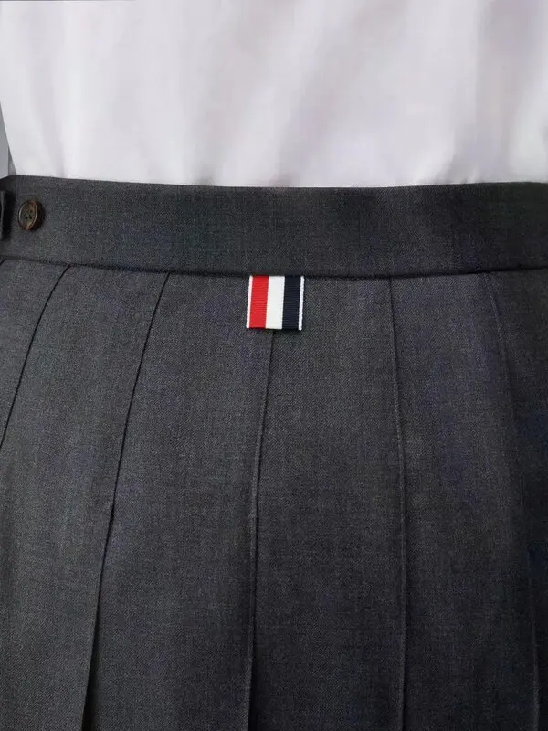 Thom Browne Pleated Maxi Skirt