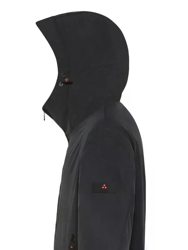 Peuterey Hooded Zip-front Jacket - Black