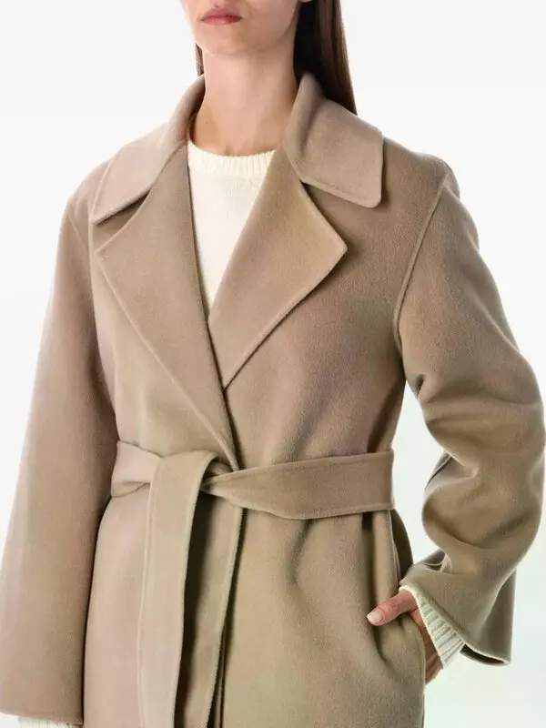 Alberta Ferretti Belted Wrap Coat