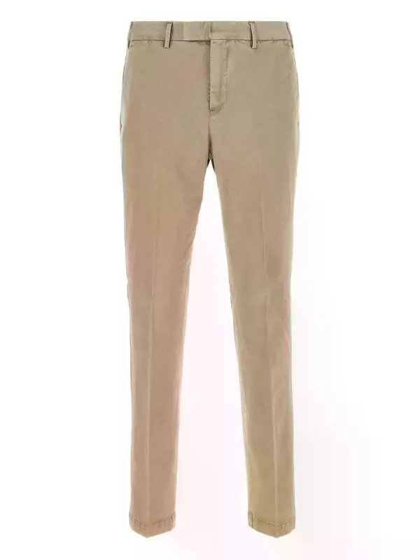 PT TORINO Cotton-blend Trousers - Neutrals