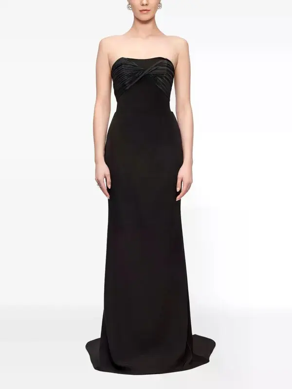 V:PM ATELIER Mika Strapless Maxi Dress