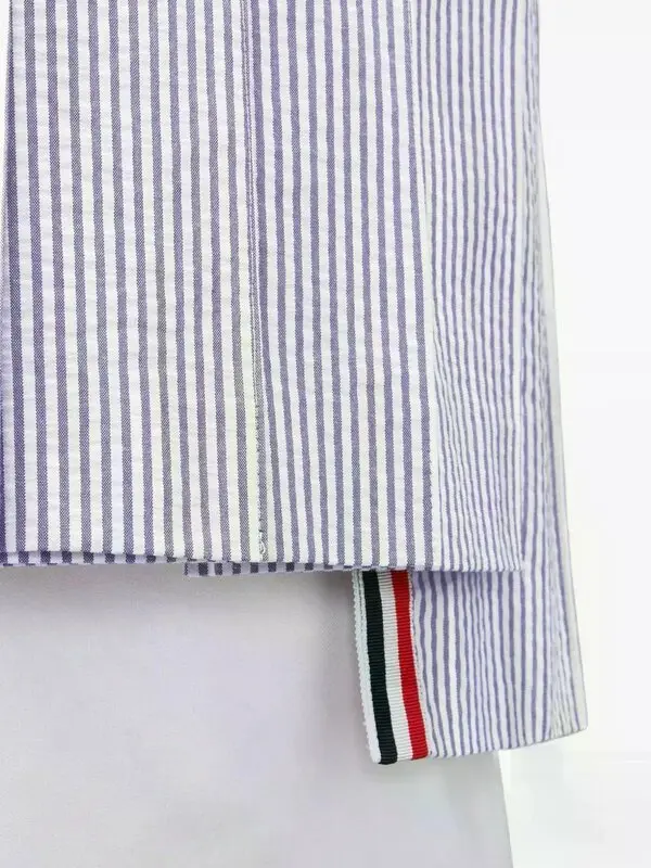 Thom Browne Striped Pleated Mini Skirt