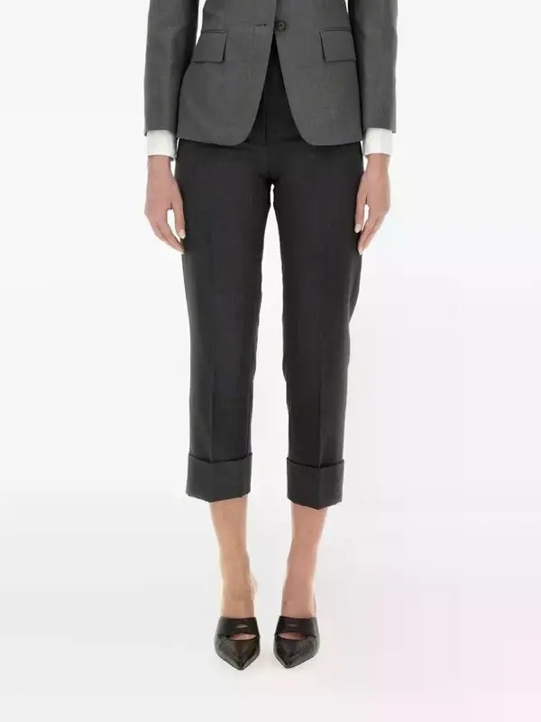 Thom Browne Cuffed Trousers