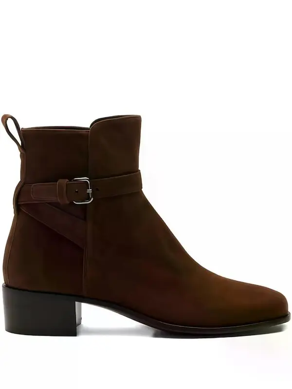 Church's Buckle-detail Suede Boots