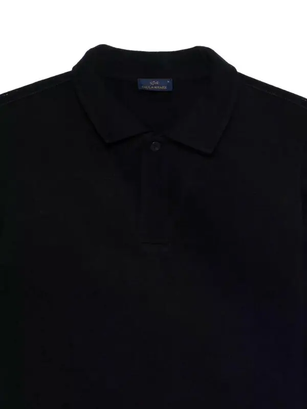 Paul & Shark Long-sleeve Polo Shirt - Black