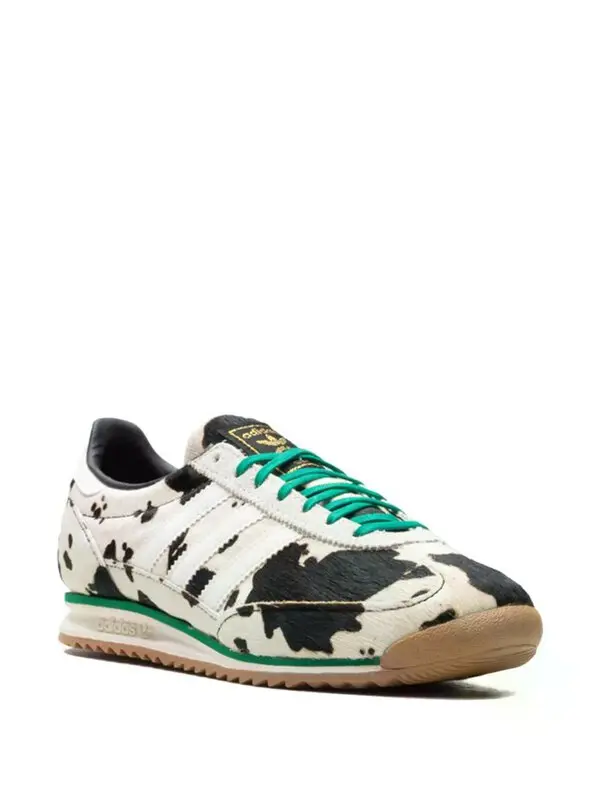 Adidas Sl72 Cow-print Sneakers - Neutrals