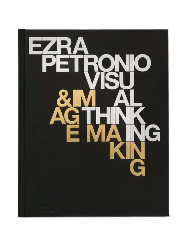 PHAIDON PRESS Ezra Petronio Visual Image-making Book - Black
