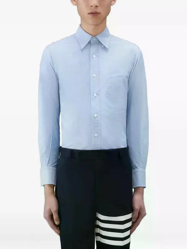 Thom Browne Oxford Long-sleeve Button-down Shirt