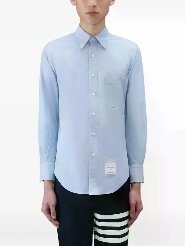 Thom Browne Oxford Long-sleeve Button-down Shirt