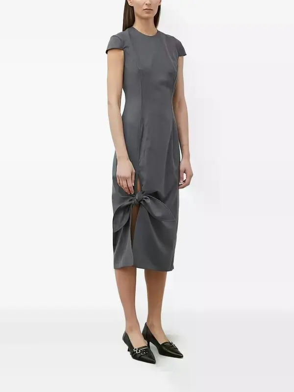 Remain Birger Christensen Side-tie Midi Dress
