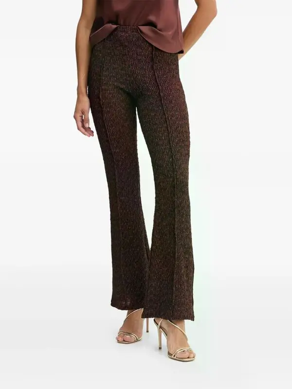 Guess Textured Flared Trousers