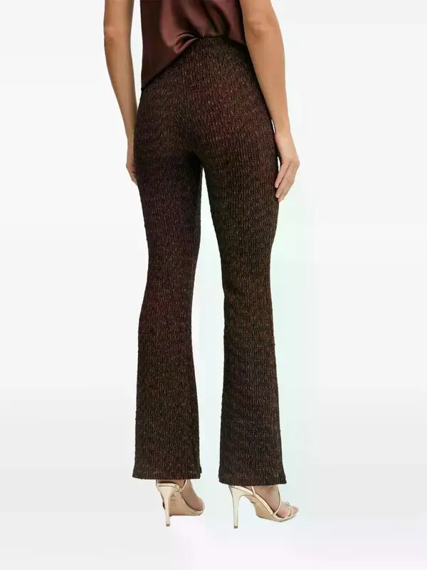 Guess Textured Flared Trousers