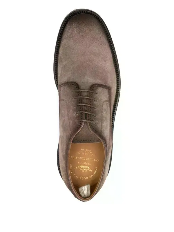 Officine Creative Suede Derby Shoes