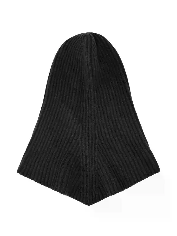 Pinko Ribbed Knit Balaclava