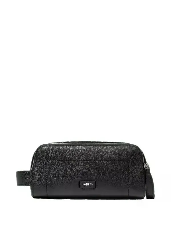 LANCEL Ninon Leather Zip-top Toiletry Bag