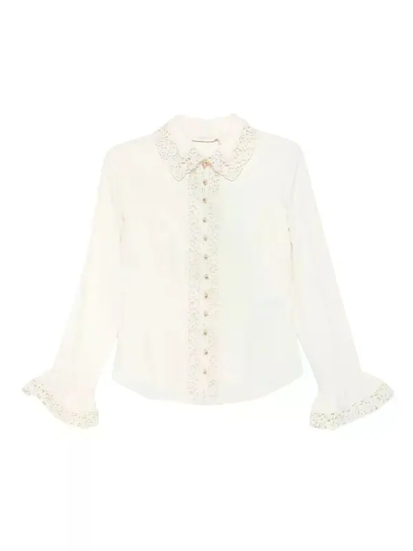 Zimmermann Lace-trimmed Blouse