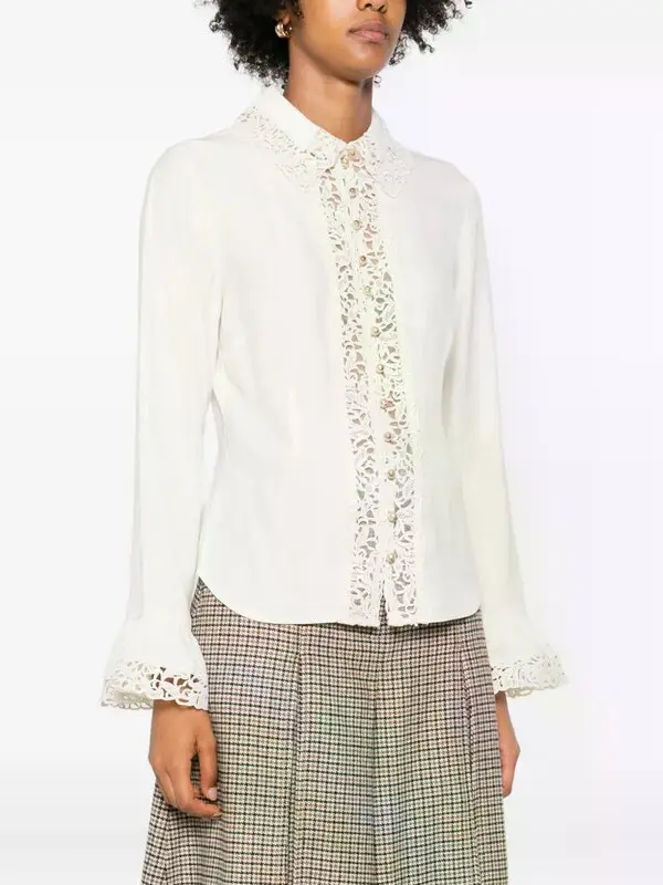 Zimmermann Lace-trimmed Blouse
