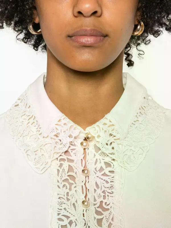 Zimmermann Lace-trimmed Blouse