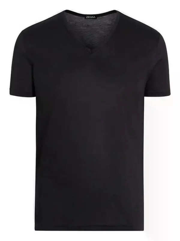 Zegna Cotton T-shirt - Black