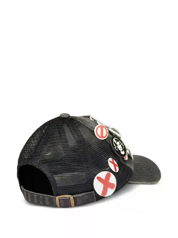 Vaquera Embroidered Cap With Pin Badges