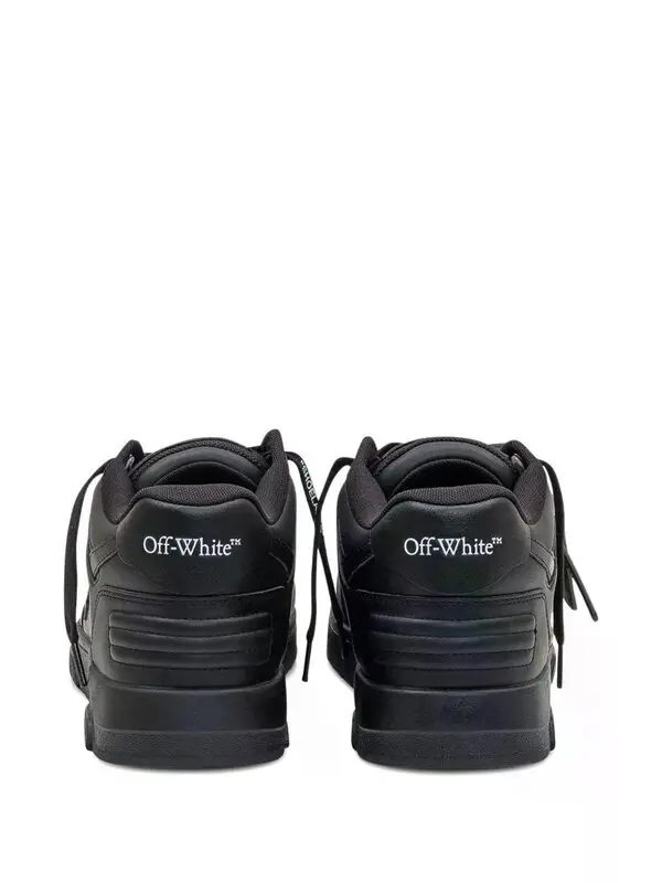 Off-White Out Of Office Leather Sneakers - Black