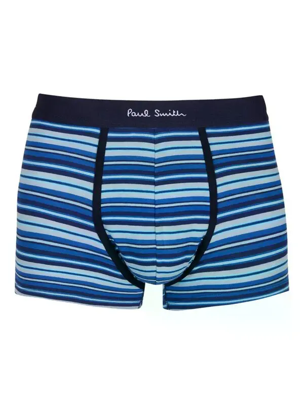Paul Smith Logo-detail Elasticated Boxers - Black