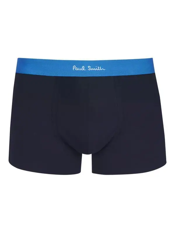 Paul Smith Logo-detail Elasticated Boxers - Black