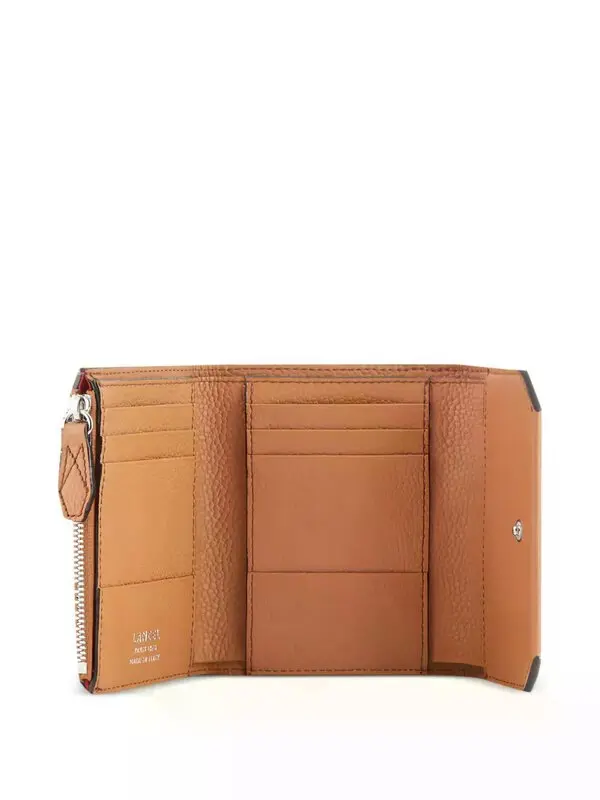 LANCEL Minon Flap Compact Wallet