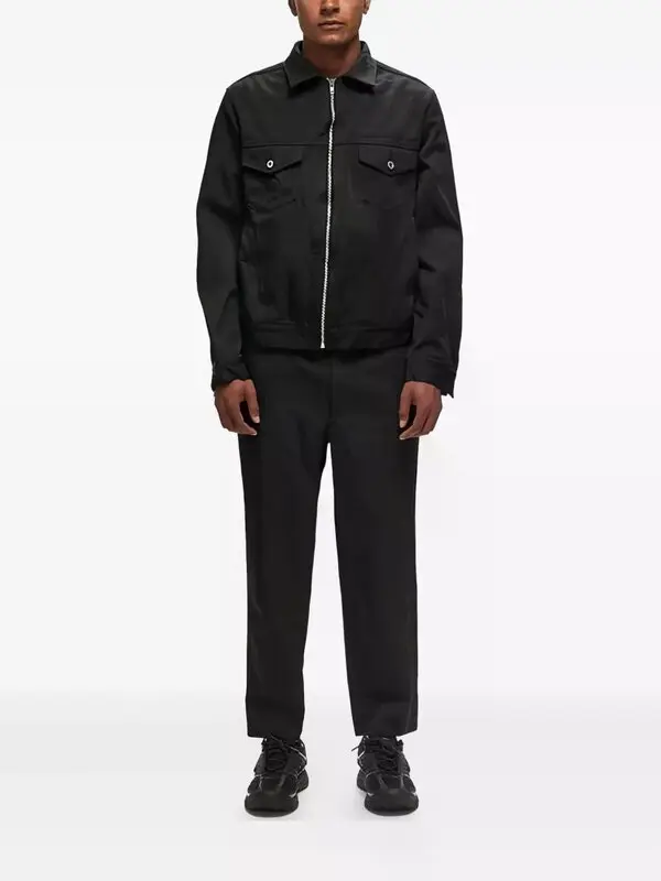 BLACK COMME DES GARÇONS Zip-fastening Shirt Jacket
