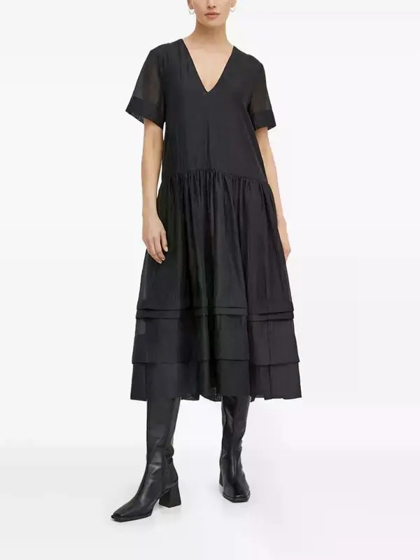 LOVECHILD Hounda V-neck Midi Dress