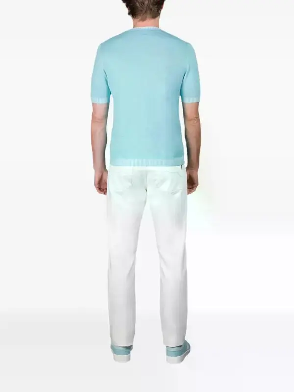 MOORER Jude-sic Short-sleeve Sweater