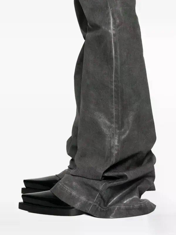 Rick Owens Distressed Flared Jeans