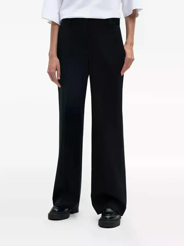 THE ROW Pleated Wide-leg Trousers