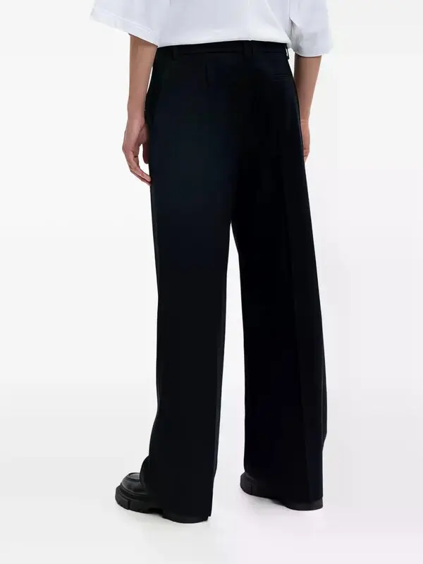 THE ROW Pleated Wide-leg Trousers