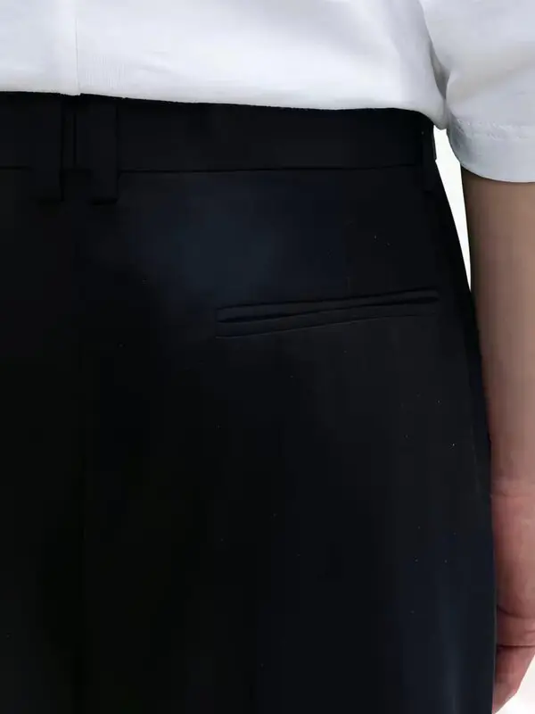 THE ROW Pleated Wide-leg Trousers