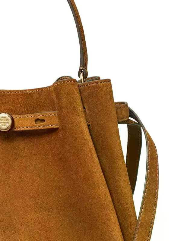 Tory Burch Romy Suede Bucket Bag - Brown