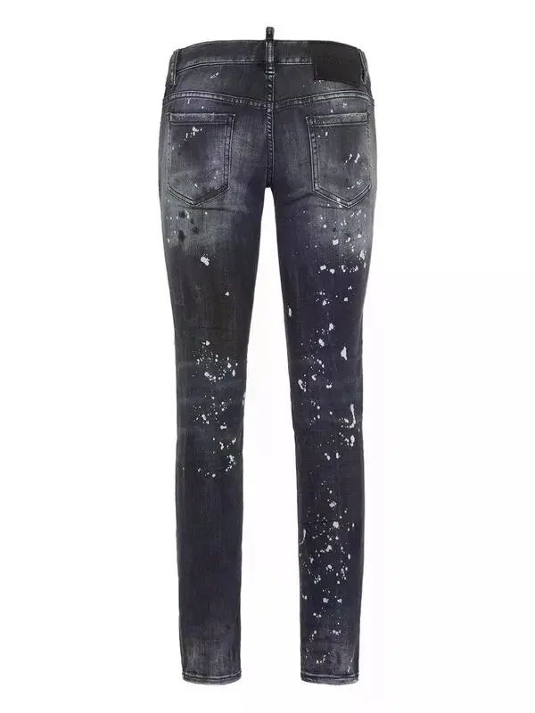 Dsquared2 Paint-splatter Distressed Jeans
