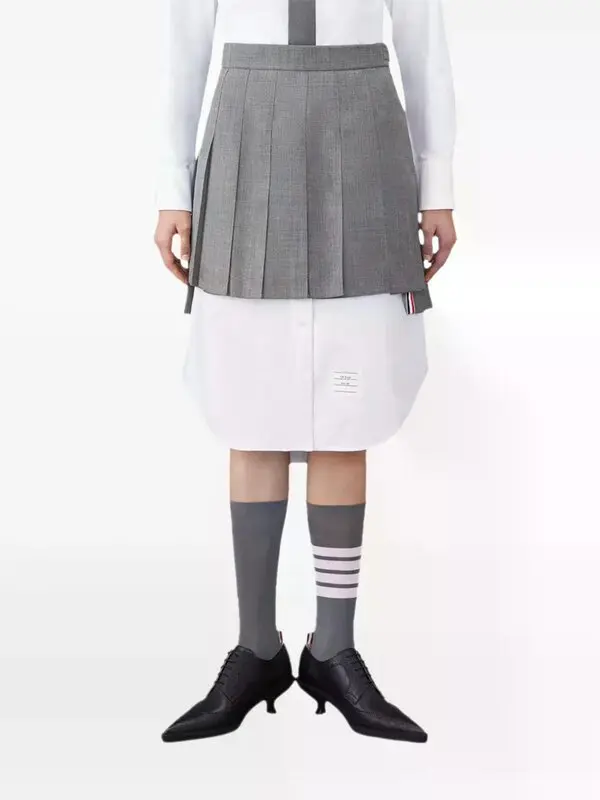Thom Browne Pleated Mini Skirt