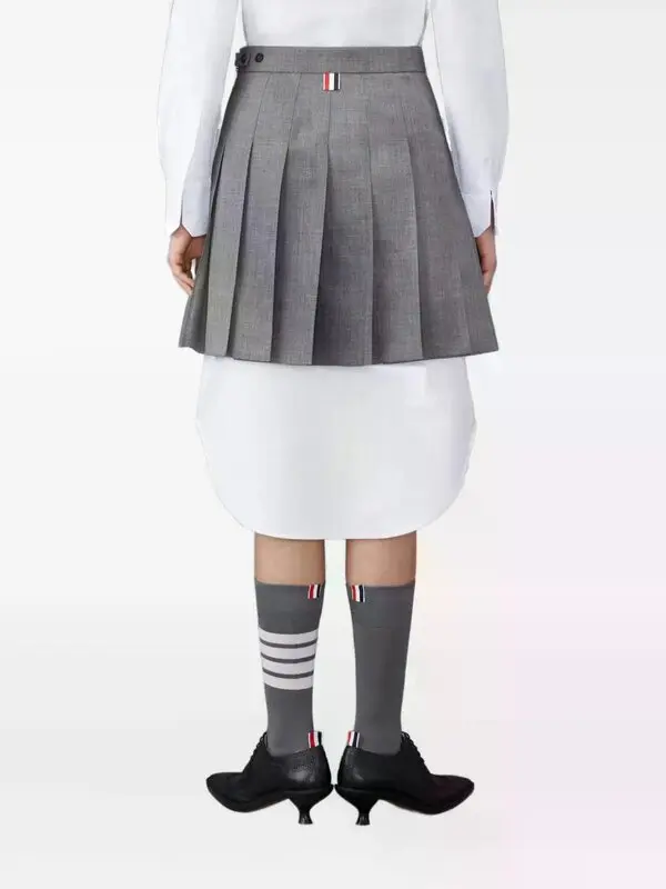 Thom Browne Pleated Mini Skirt